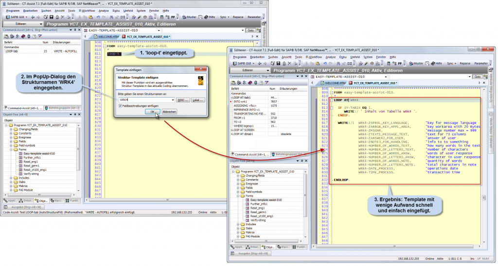 CT-Software | ABAP™ Programmierung: Software-Assistenten