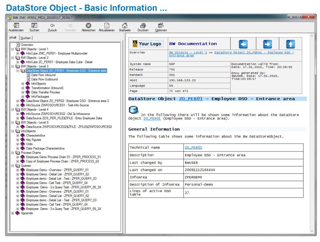 CT-Software | Documentation – Backend Objects