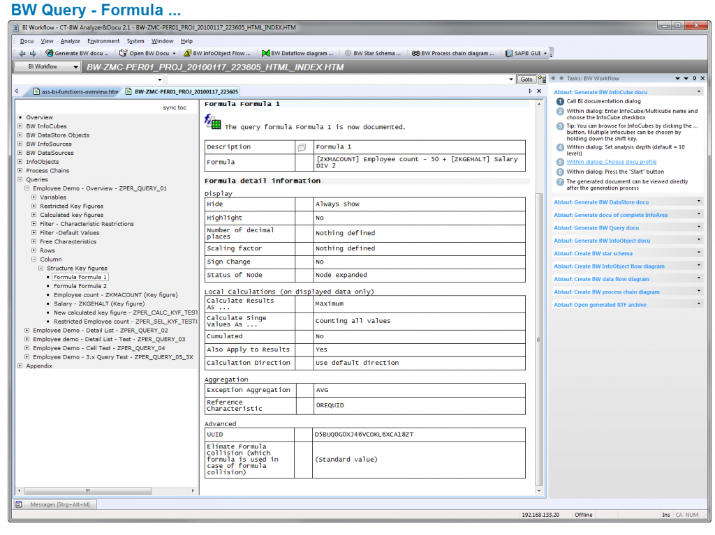 CT-Software | Documentation – Frontend Objects