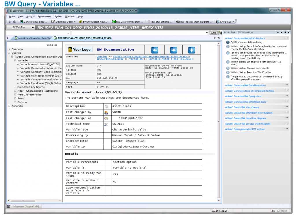 CT-Software | Documentation – Frontend Objects