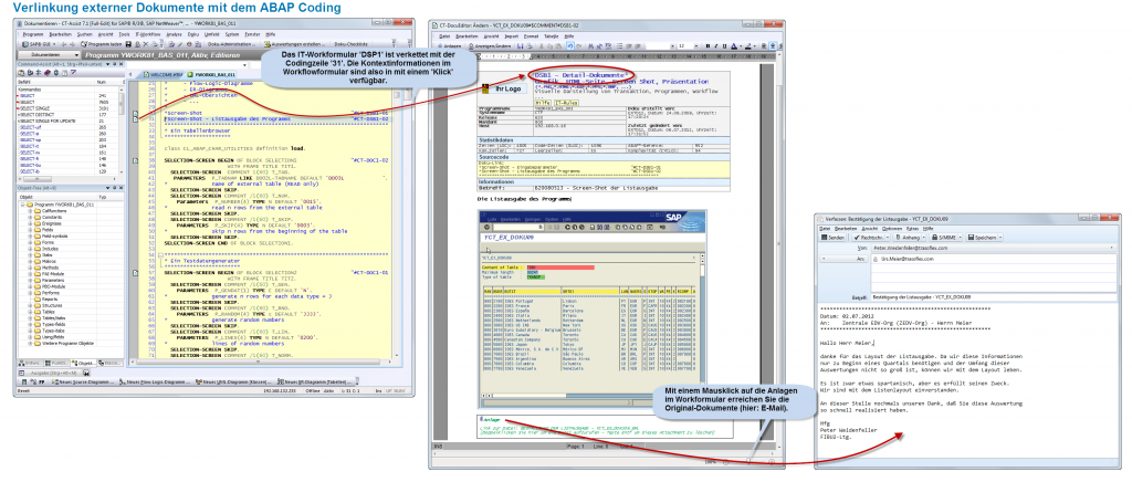 CT-Software | Anwendungsgebiete innerhalb der ABAP™ Programmierung