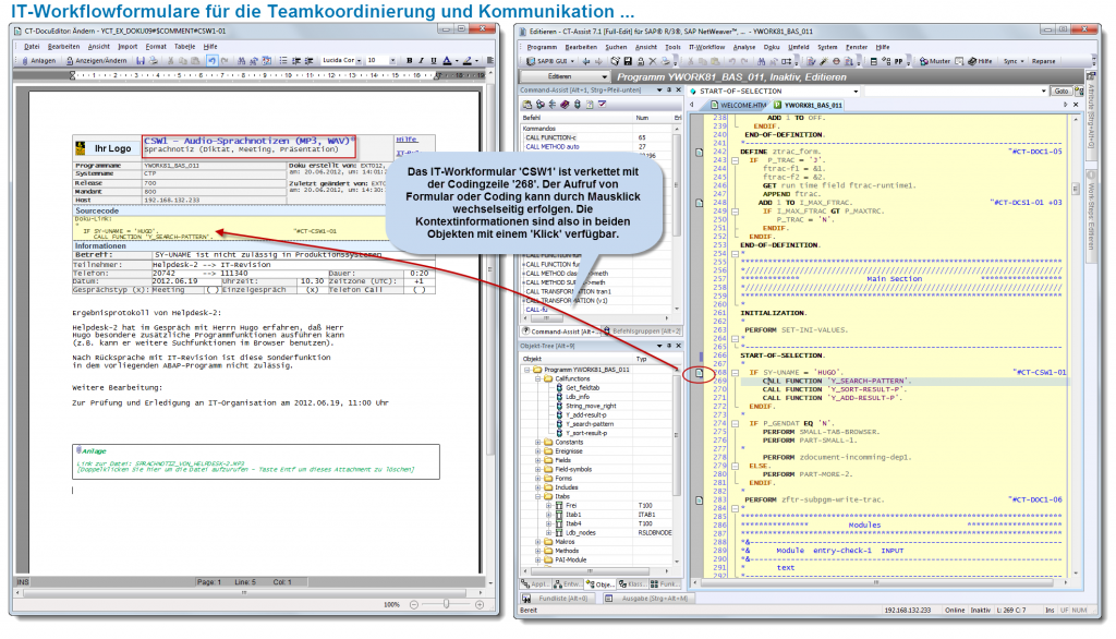 CT-Software | Tools zur Unterstützung der IT-Organisation