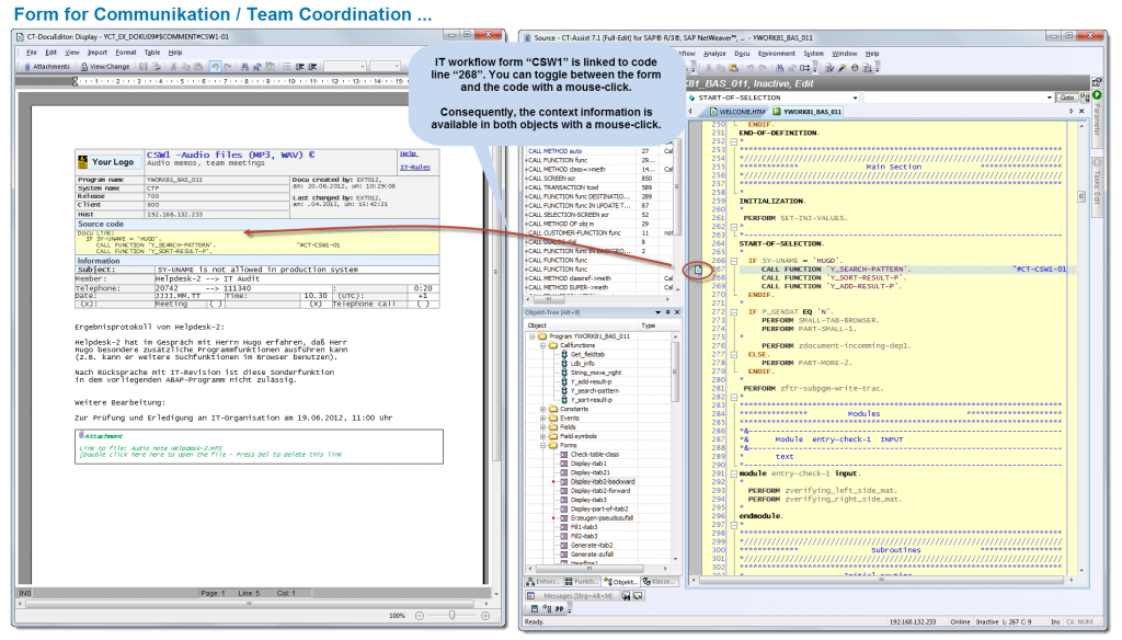 CT-Software | Tools to support the IT Organization