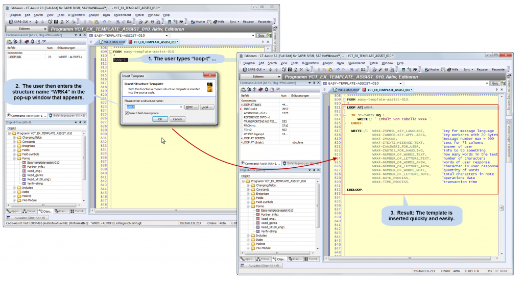 CT-Software | ABAP Programming: Software-Assistants
